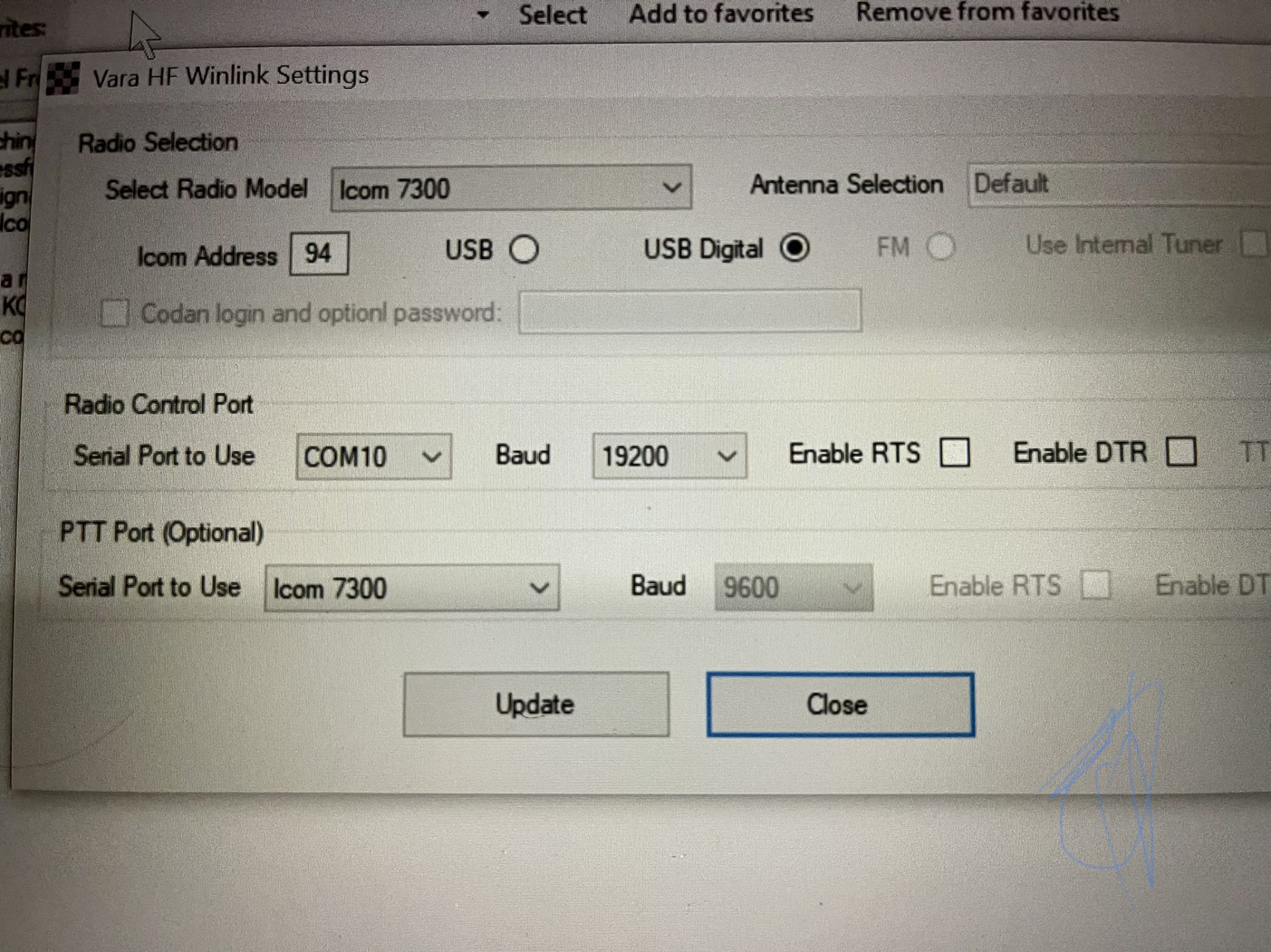 IC-705 Winlink RMS Express/VARA/ARDOP Settings – Doug Fredericks